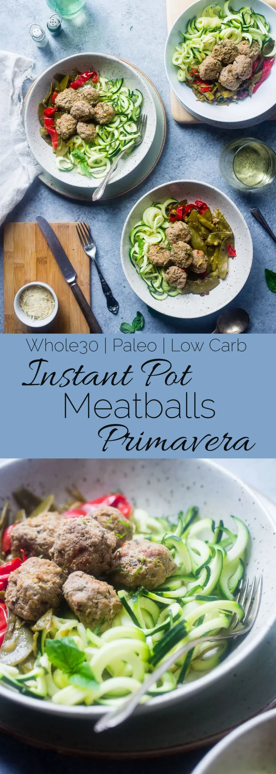 Instant Pot Meatballs Primavera - Recipelast